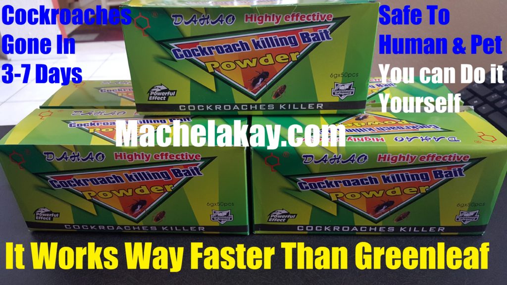 Dahao Cockroach Killer Bait Powder, How To Get Rid of Roaches Fast